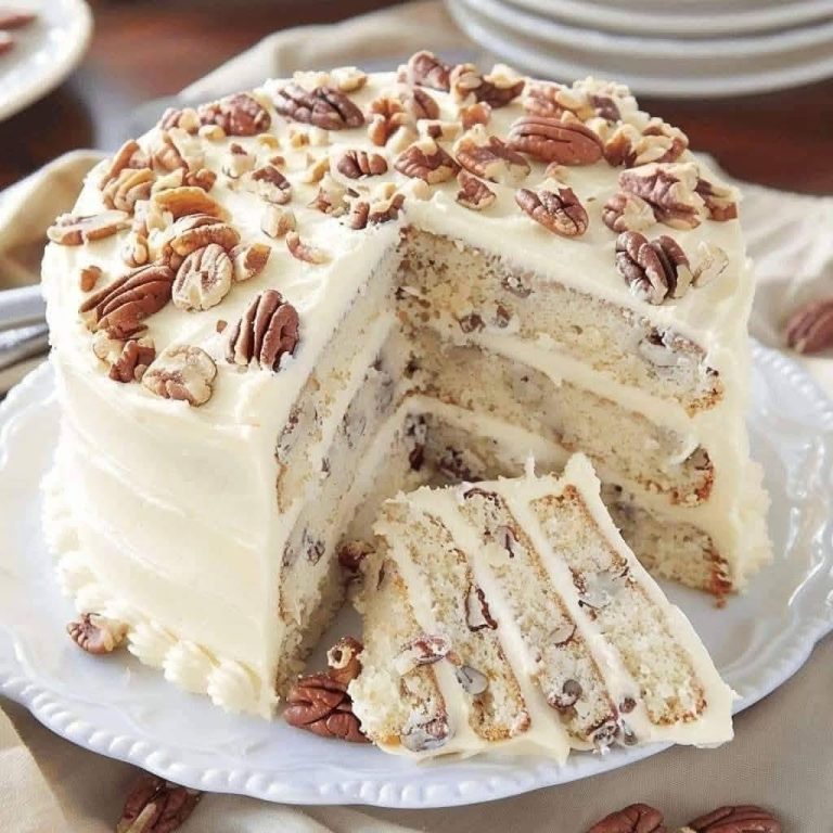 CLASSIC PECAN LAYER CAKE – Tasty Recipes