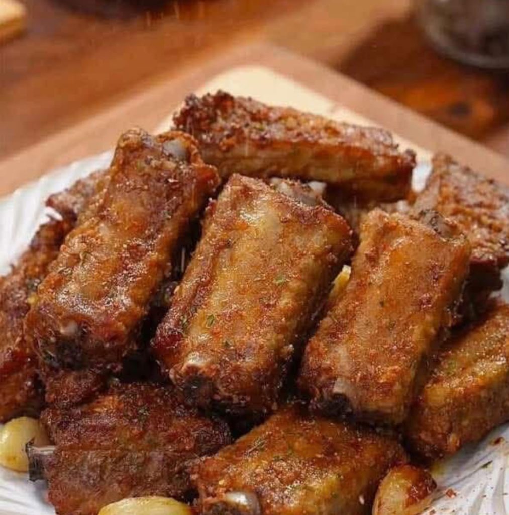 garlic and pepper pork ribs recipe – Tasty Recipes