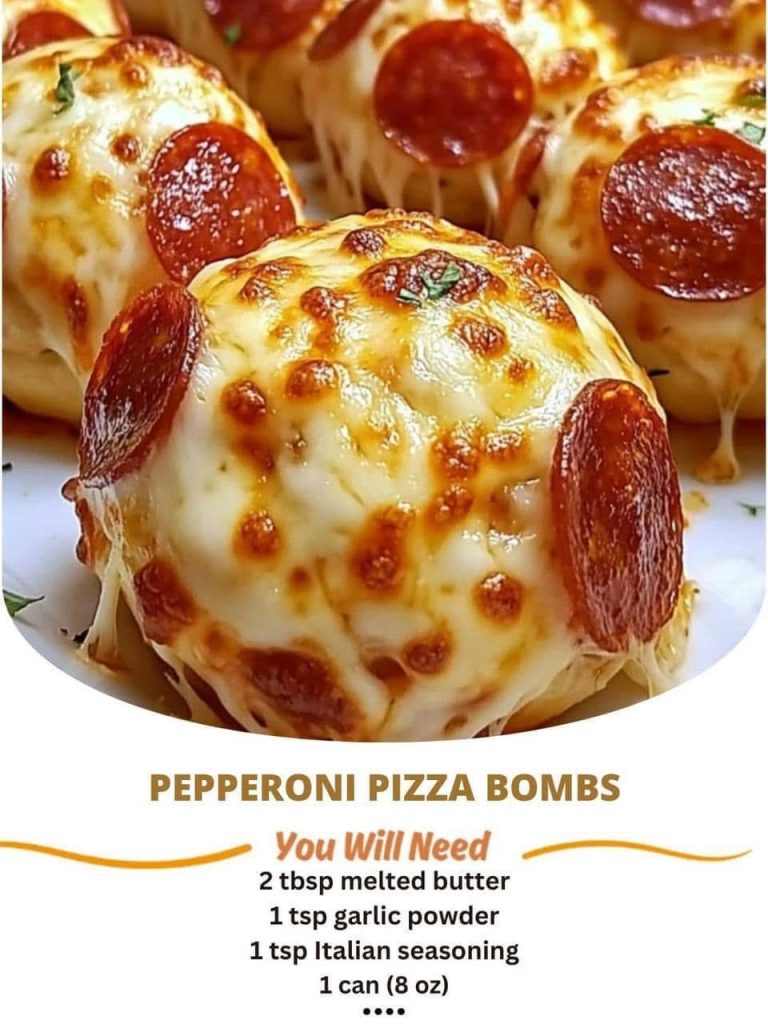 Pepperoni Pizza Bombs – Tasty Recipes