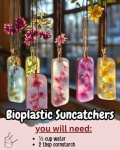 Bioplastic Suncatchers – Tasty Recipes