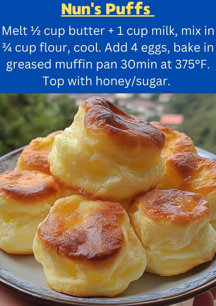 Nuns Puffs – Tasty Recipes