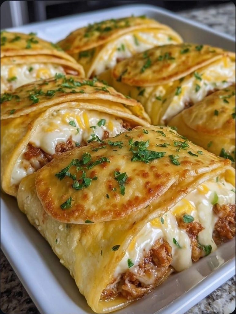 Loaded Cheesy Pocket Tacos Recipe – Tasty Recipes