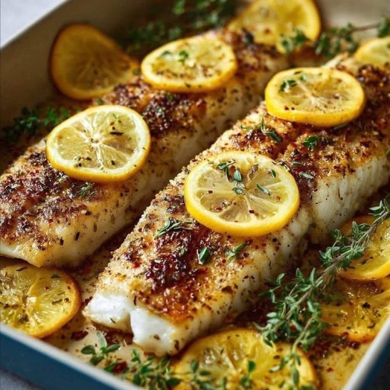 Lemon Herb Baked Fish Fillets – Tasty Recipes